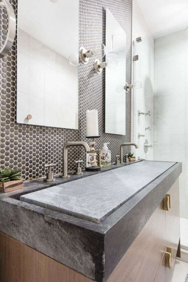 The Double Sink Vanity: 6 Bathrooms Get 2X Space, Style | Sweeten.com