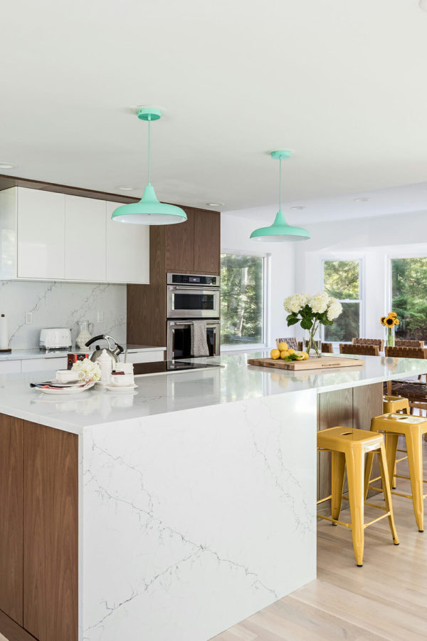 Waterfall Kitchen Island | Sweeten