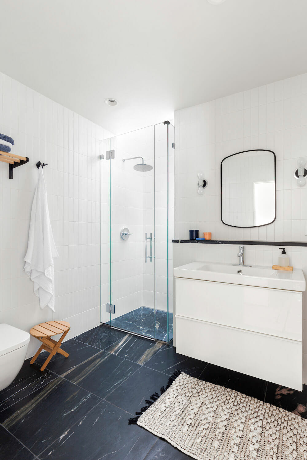 Bathroom Floor Tile Trends: Marble, Porcelain, Cement